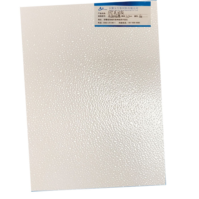Gel Coat Pebble Embossed FRP Sheets for RV Roof And Skirt - Buy FRP ...